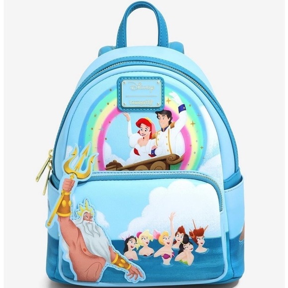 Loungefly | Bags | Loungefly The Little Mermaid Ariel And Prince Eric ...